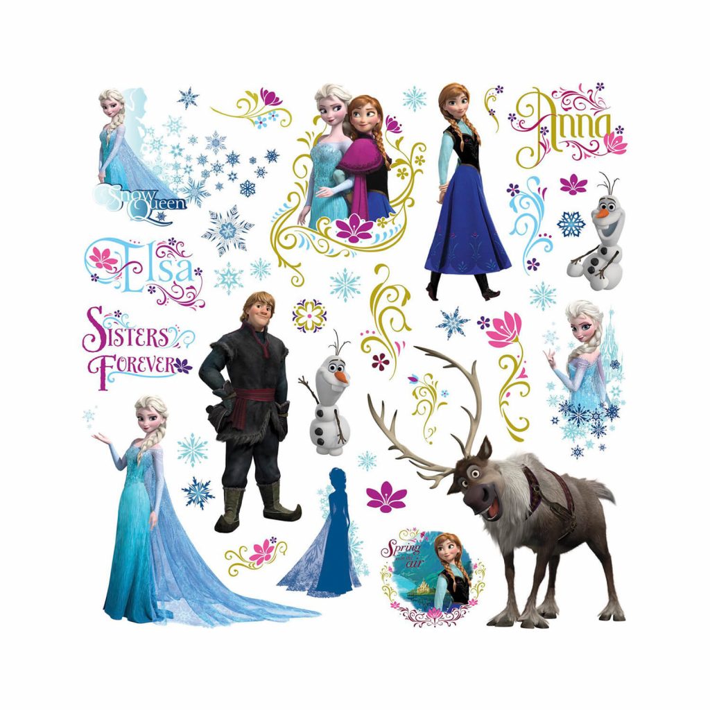 Calcomania Pequeña Frozen - Pinturas Express